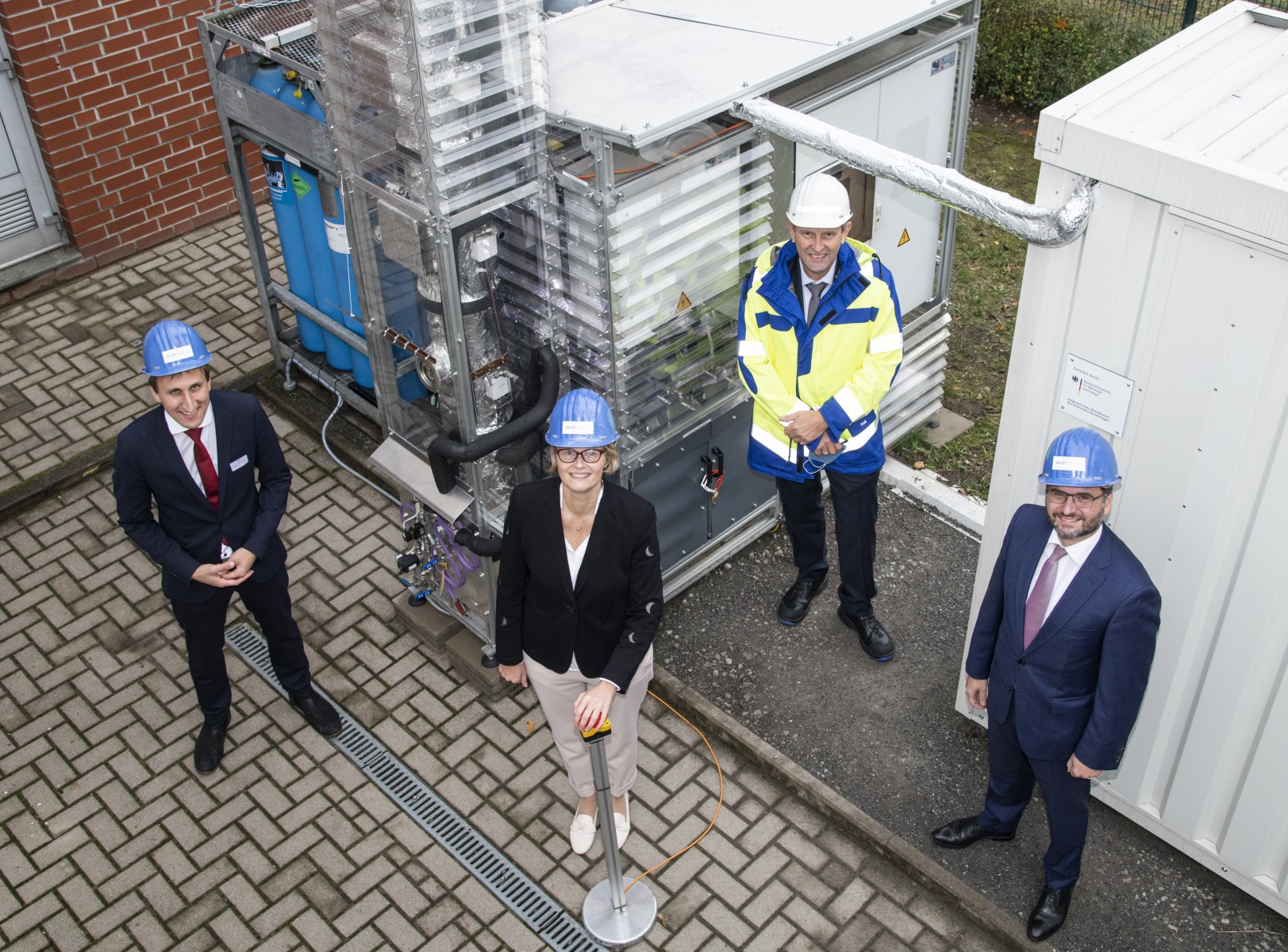 Bioreaktor-Anlage aus dem Projekt ORBIT geht im Tecklenburger Land ans Netz