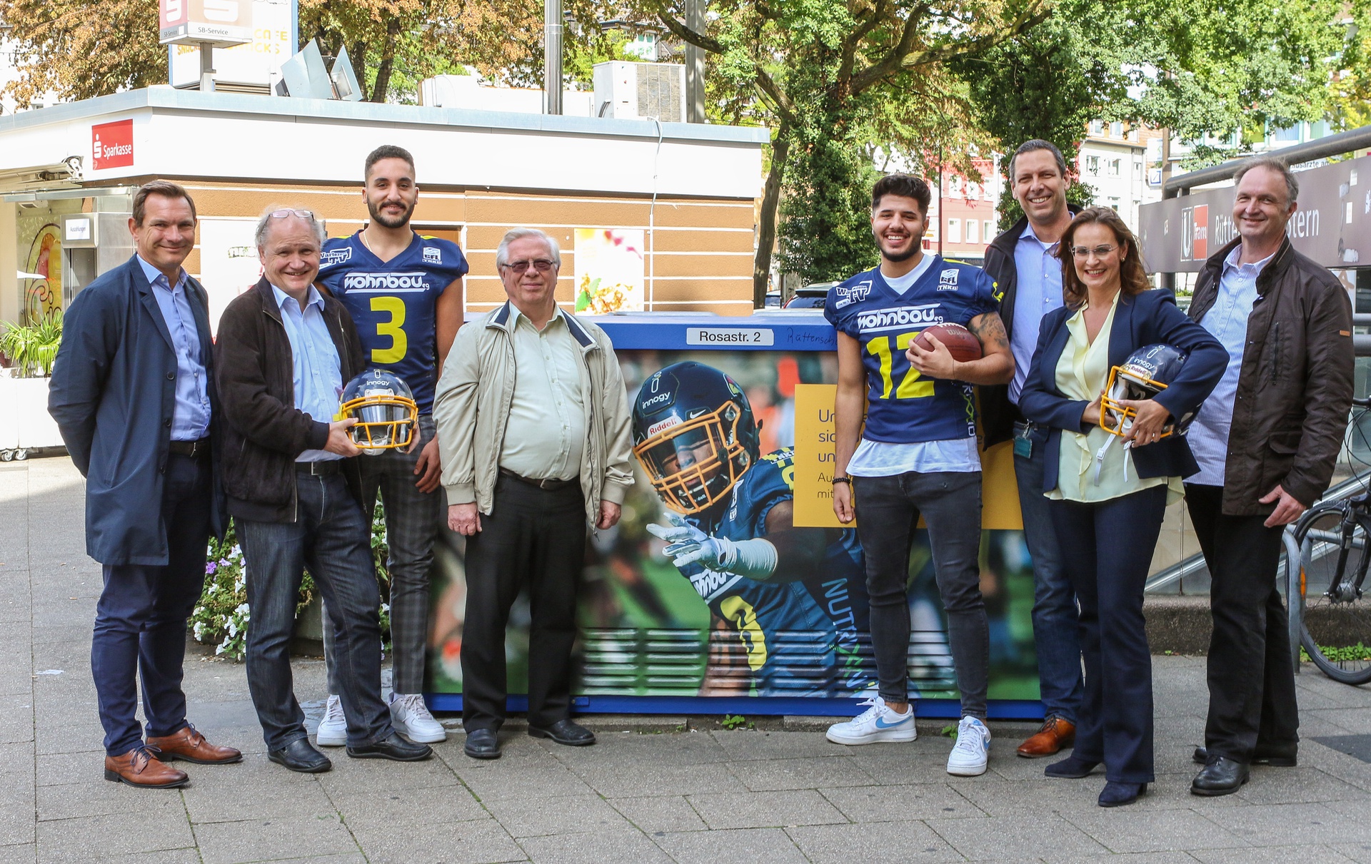 innogy gestaltet Trafostationen mit Motiven von Essener Sportvereinen